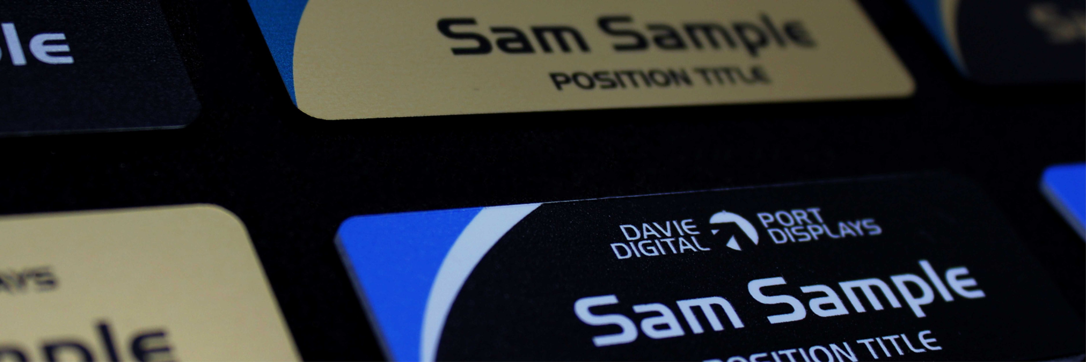 Name Tags & Name Badges Australia | Davie Digital Custom Badges