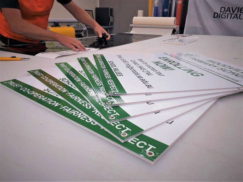 Corflute Signs - Davie Digital